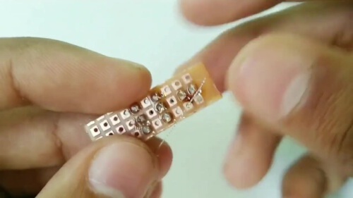 制作晶体管的交流电压检测器