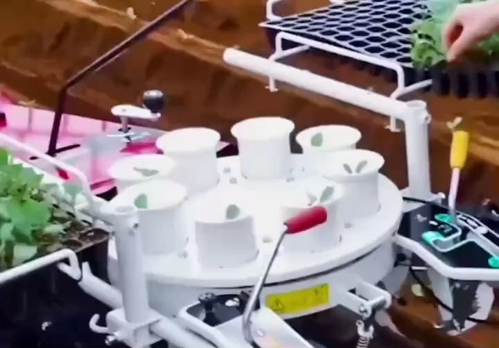 半自动化移植机器,啥时候能实现全自动化移植啊#非标机械设计