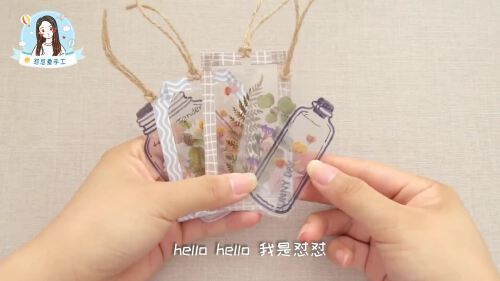 简单好看的小清书签一次学会两种做法手残党也能学会!