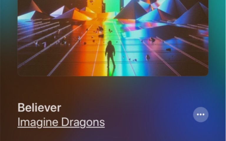 ios13音乐播放界面是真的好看