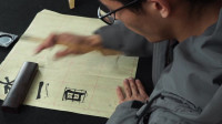 跟我一块练习下欧楷“水”字的写法