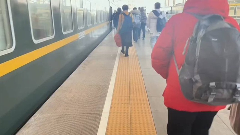 Z177次列车杭州至哈尔滨西,进了东北仅停沈阳北、长春和哈尔滨西