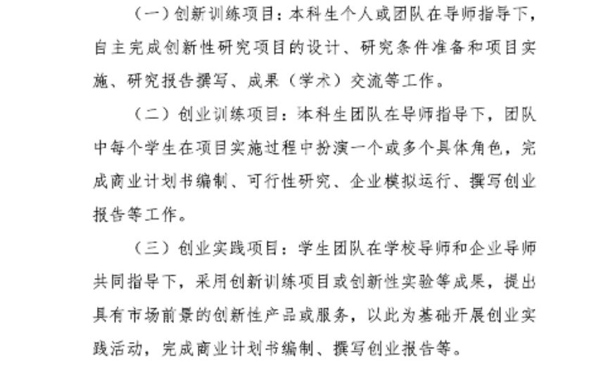 大学生创新创业项目申请指导