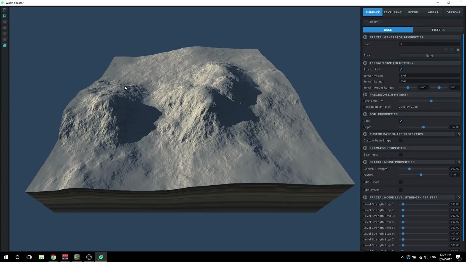 三维地形景观软件World Creator基础入门教程