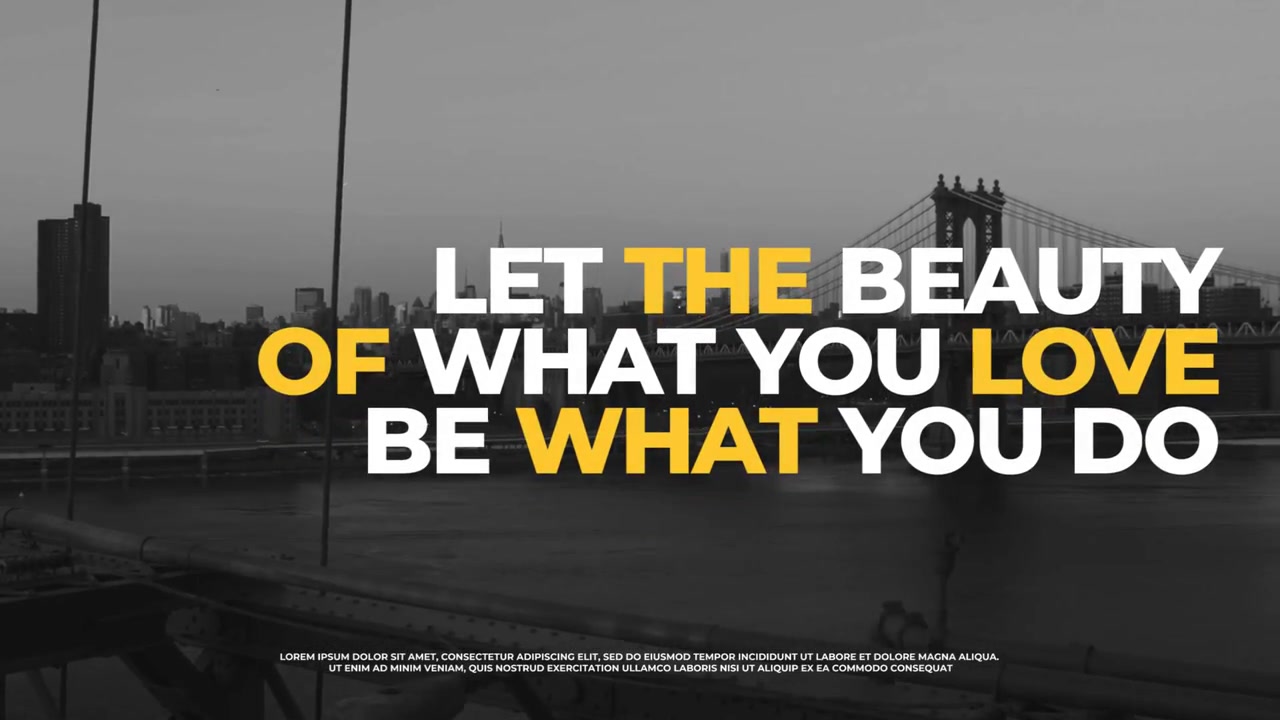 【Pr免费素材】Pr模板 简洁的排版 51秒