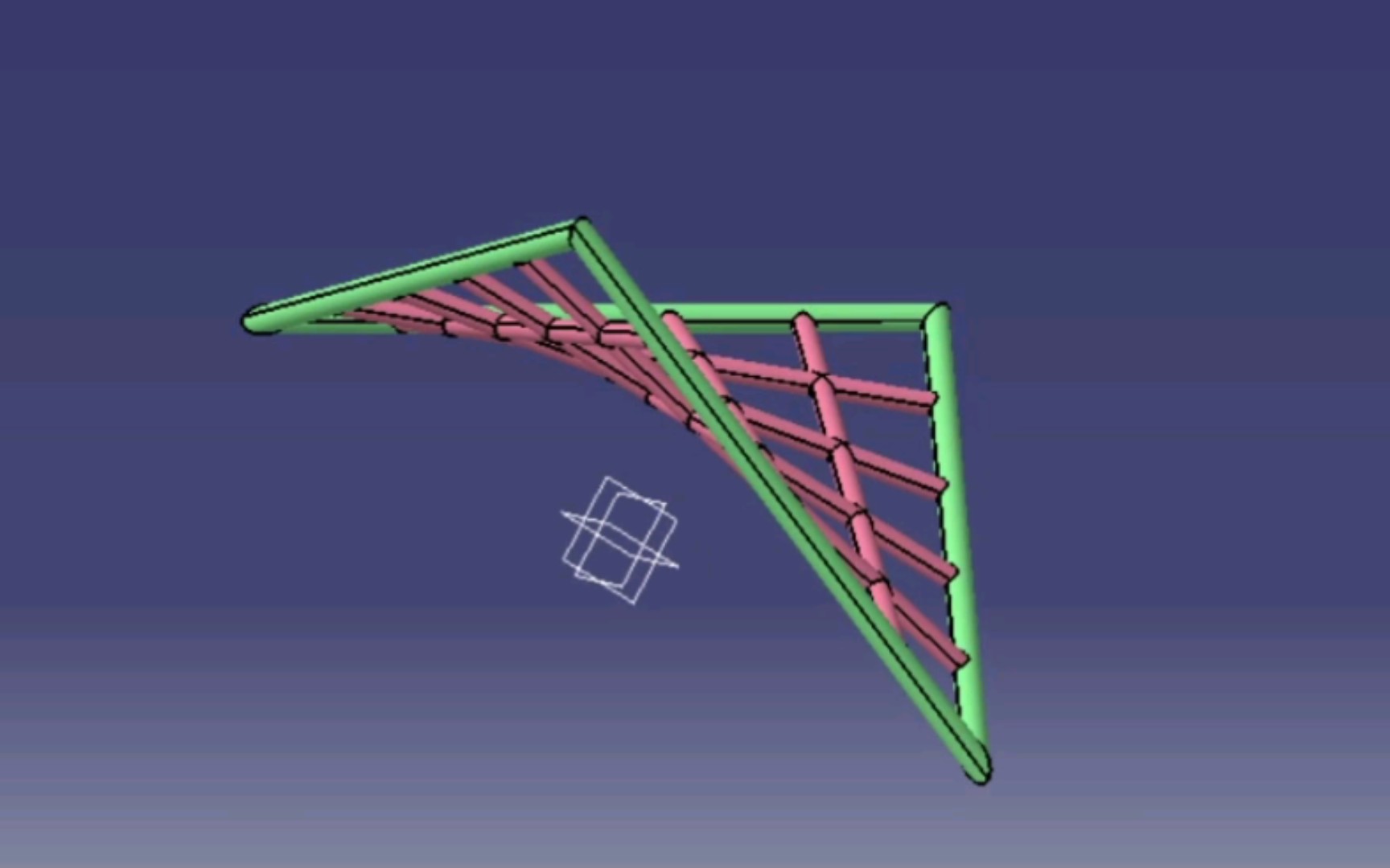 catia练习12—结合+布尔操作—不规则空间体建模