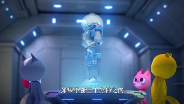 迷你特工队大战糖果机械怪 少儿动画
