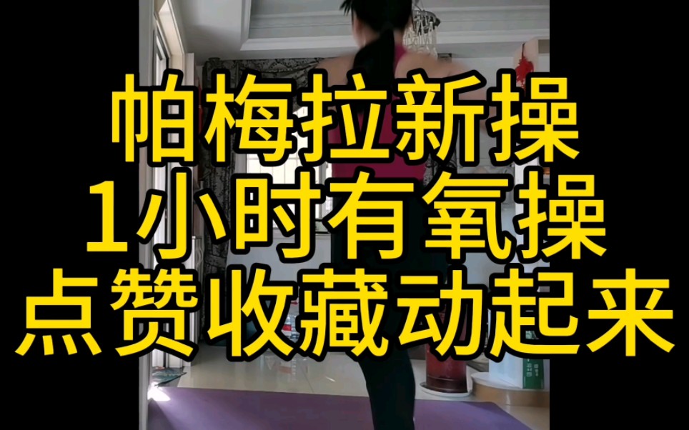 帕梅拉新操1小时有氧操燃脂有氧