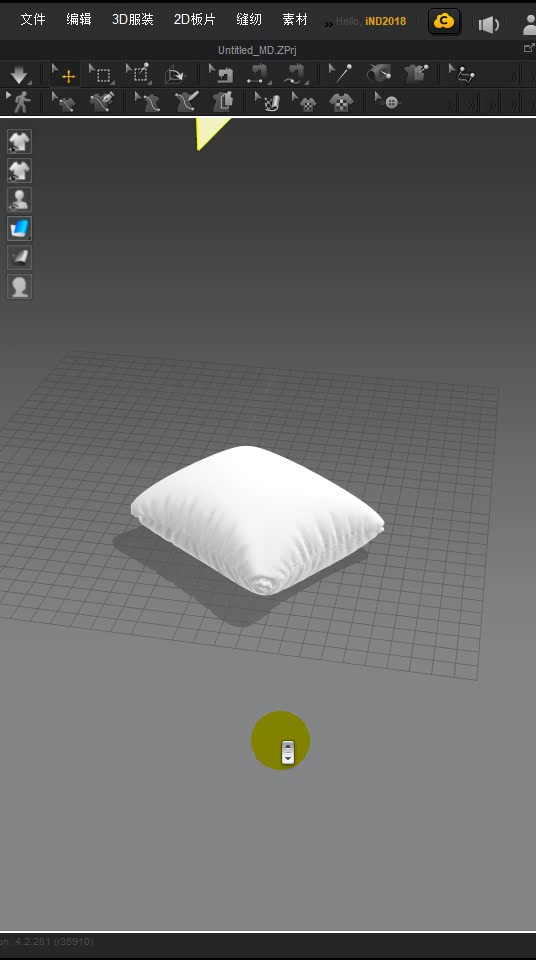 MarvelousDesigner8_Personal布料软件抱枕制作方法
