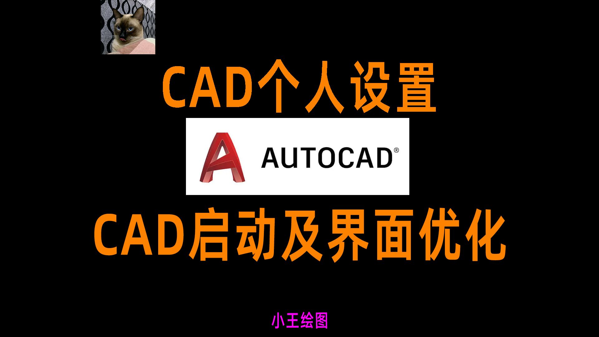 CAD启动及界面优化