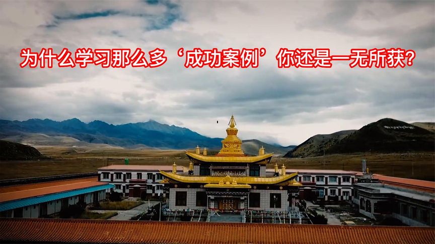 学习那么多‘成功案例’为什么还是一无所获?