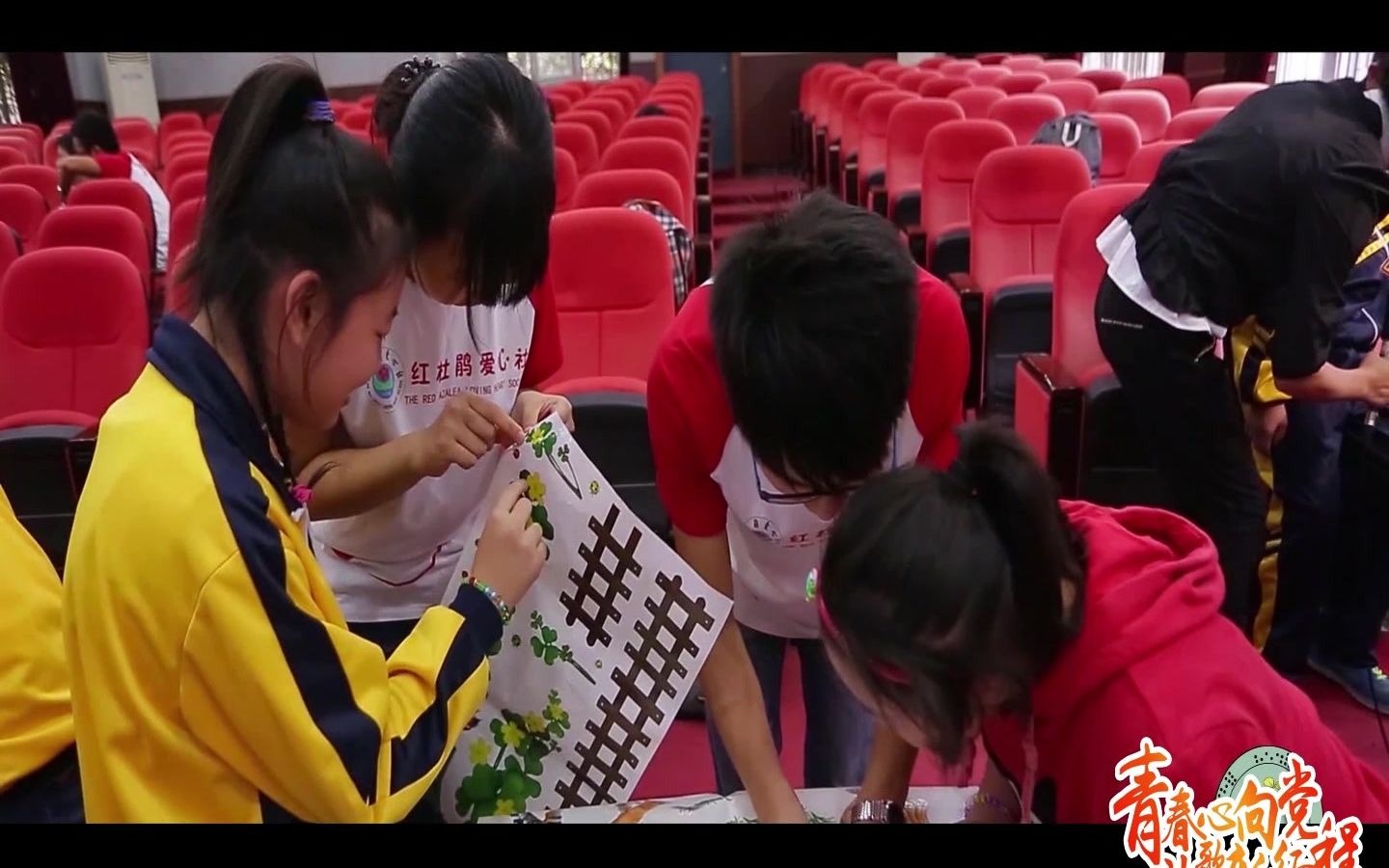 我们是中国青年志愿者!