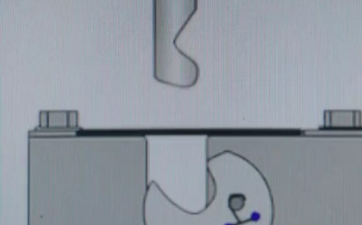 滚压式弯曲模!厉害了,这都能一步到位!你们觉得有可能吗?想想创新思维!