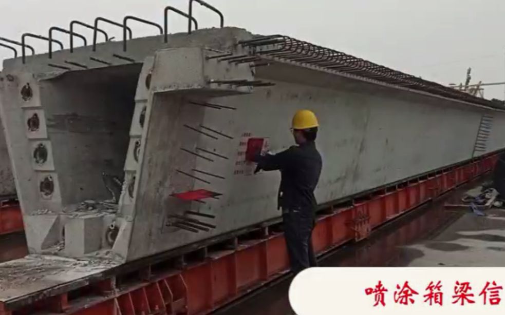 30m小箱梁梁场制造视频(山东高速工程检测有限公司)