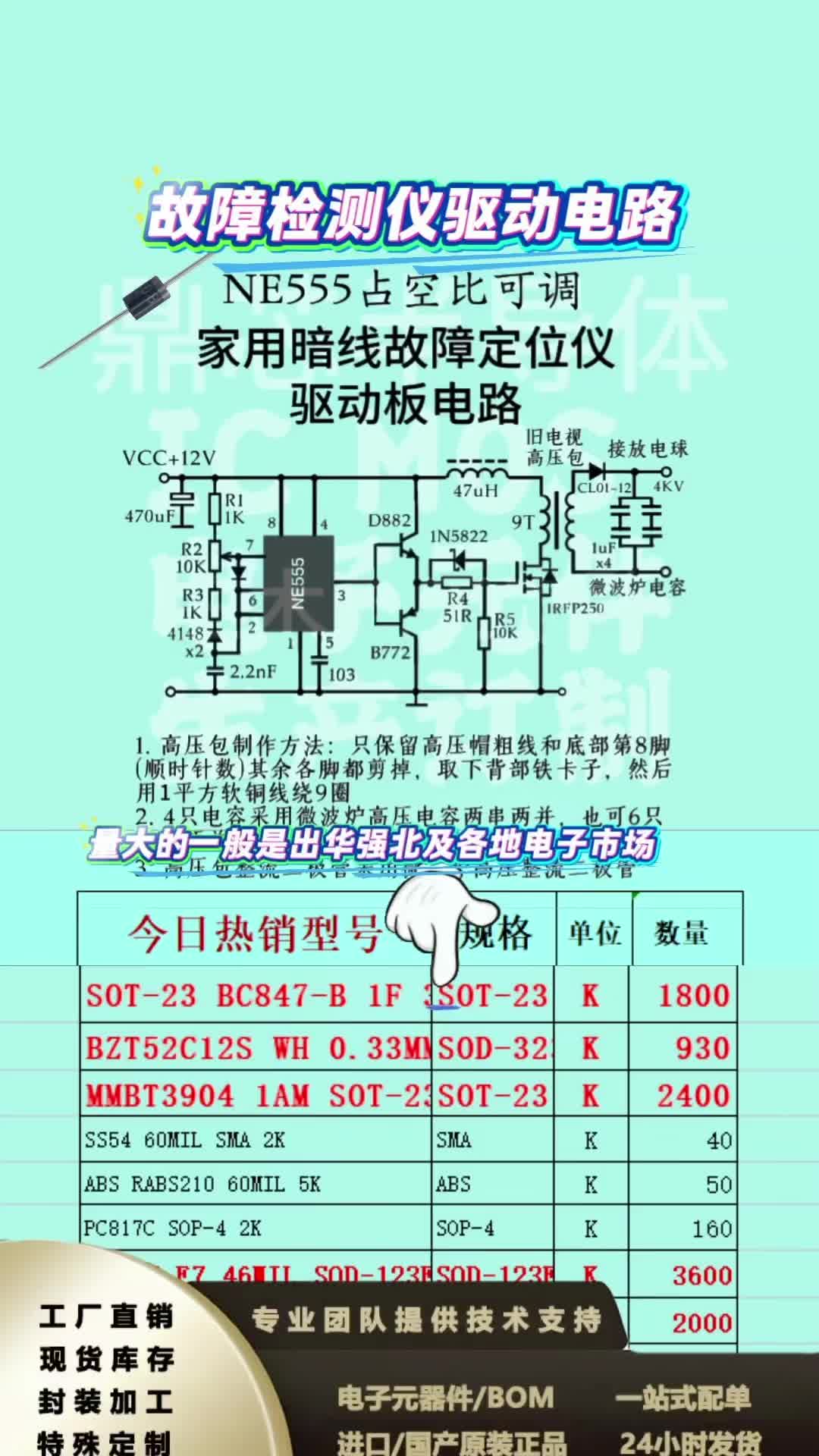 鼎芯半导体推荐你看ߑ�:电源芯片界封神的NE555可以设计出超多超...
