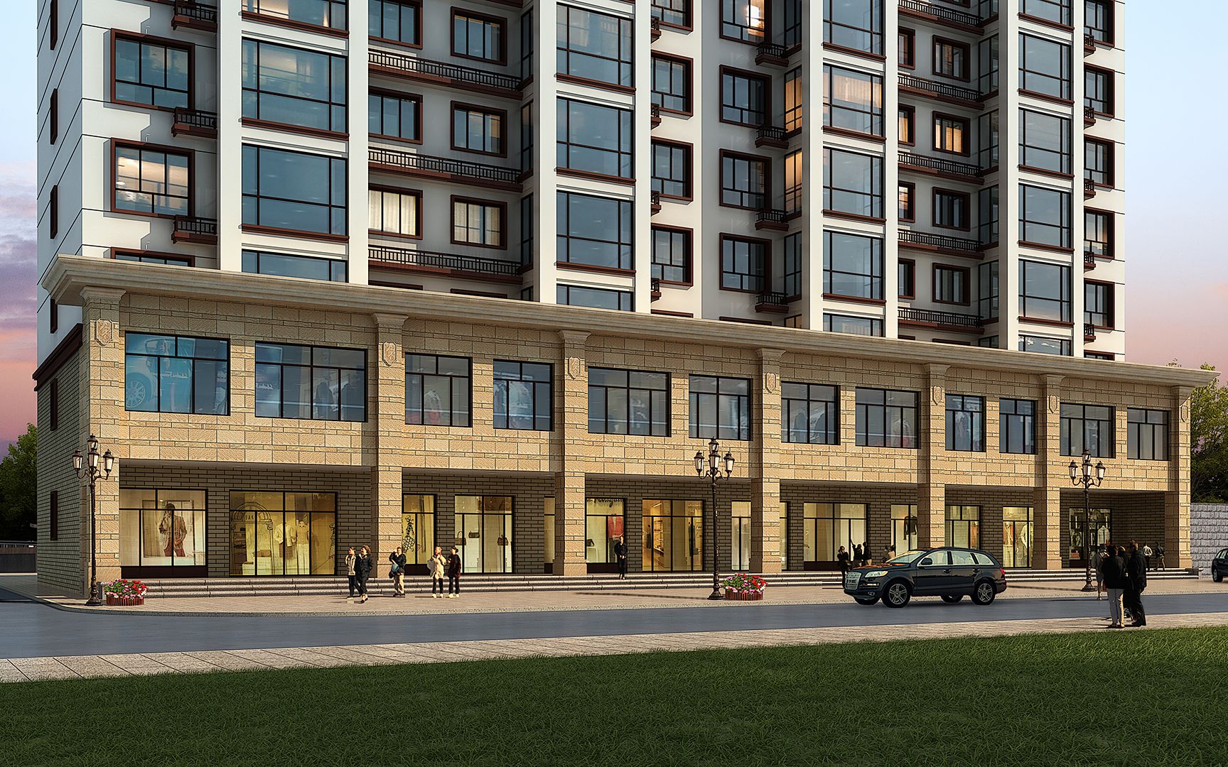 【司空侠PS教程】最简单单体建筑效果图如何制作一