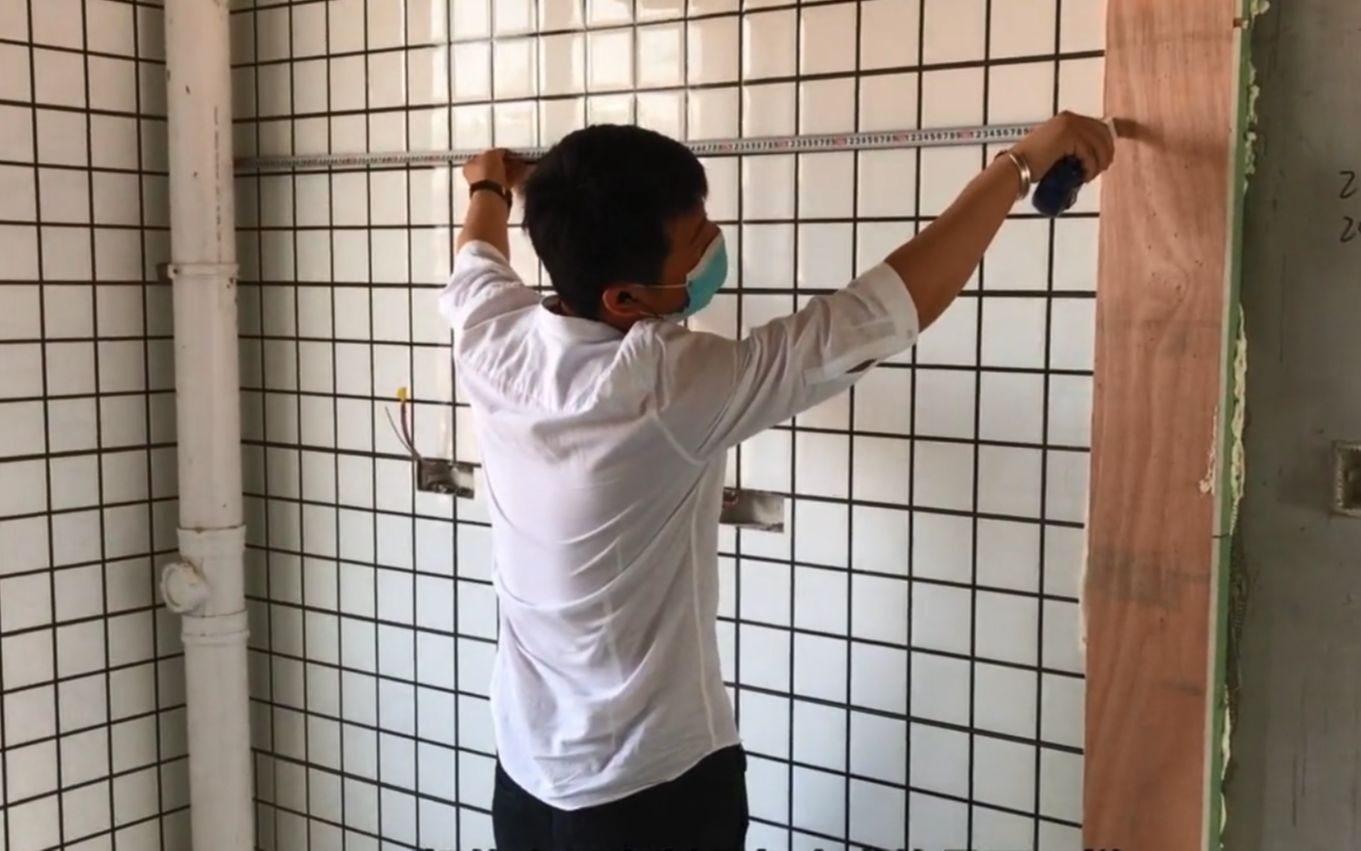 8万装修日记之全屋定制,北京工厂老板上门量尺。