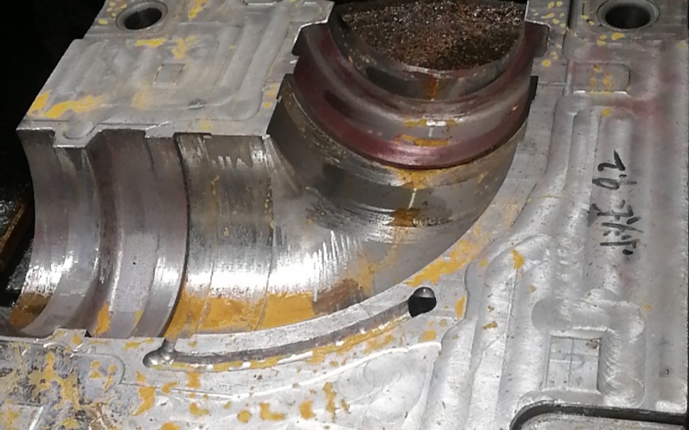 水管模具刻字加工,这样编程行不行