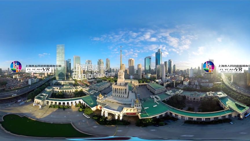 上海市全景宣传片,VR视角效果震撼