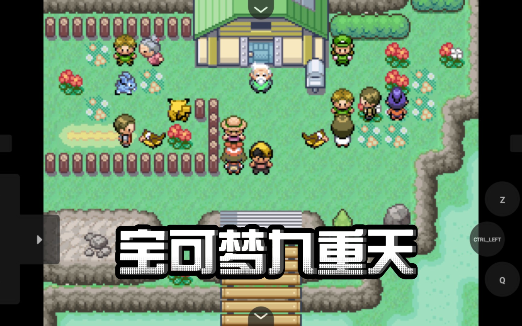 PC同人游戏《宝可梦九重天》〖手机joiplay模拟器〗骁龙855测试,说是...
