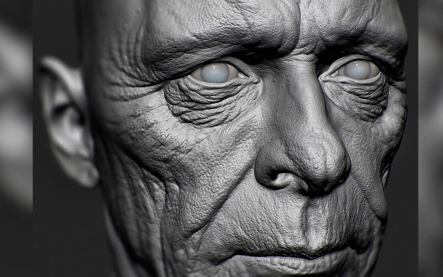 CG模型皮肤纹理原来是这样做的!有一步最关键,难怪之前总是错