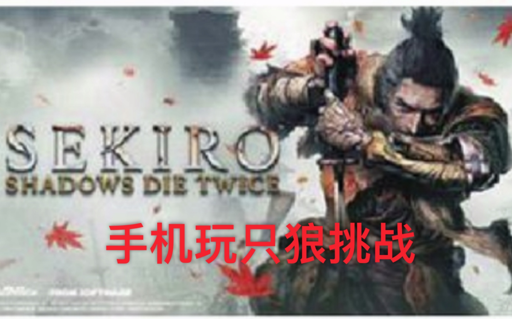 【自闭挑战】用手机通关只狼实录5.苇名弦一郎—有关断绝不死