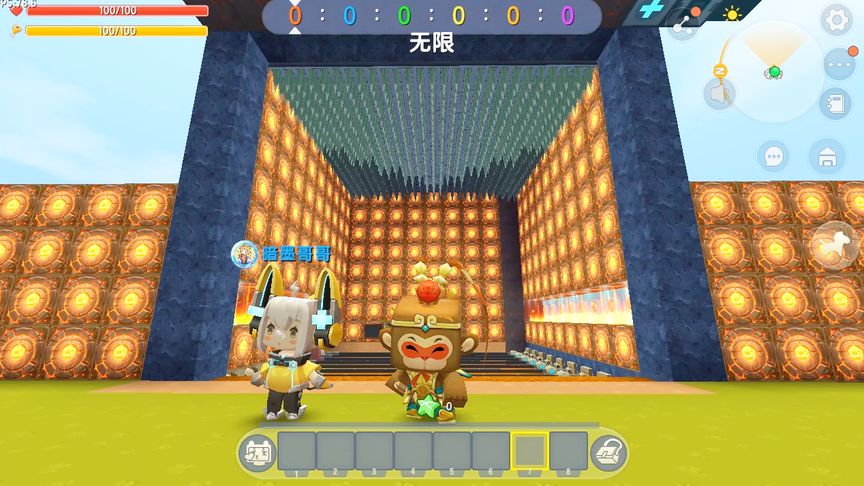 迷你世界:暗墨要报仇谁知正中半仙陷阱,把暗墨揍的一愣一愣的