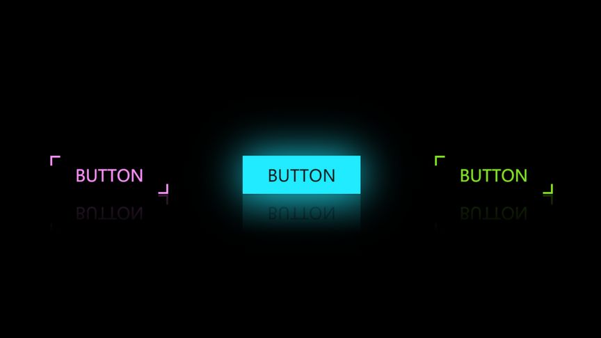 「前端编程实战 35」HTML+CSS3 实现按钮悬停效霓虹灯特效