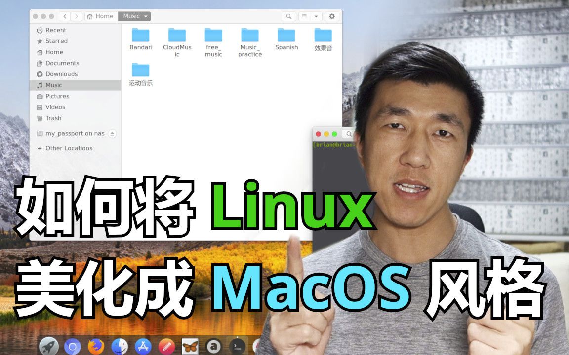VLOG 75 | 如何将 Linux 美化成 MacOS 风格?