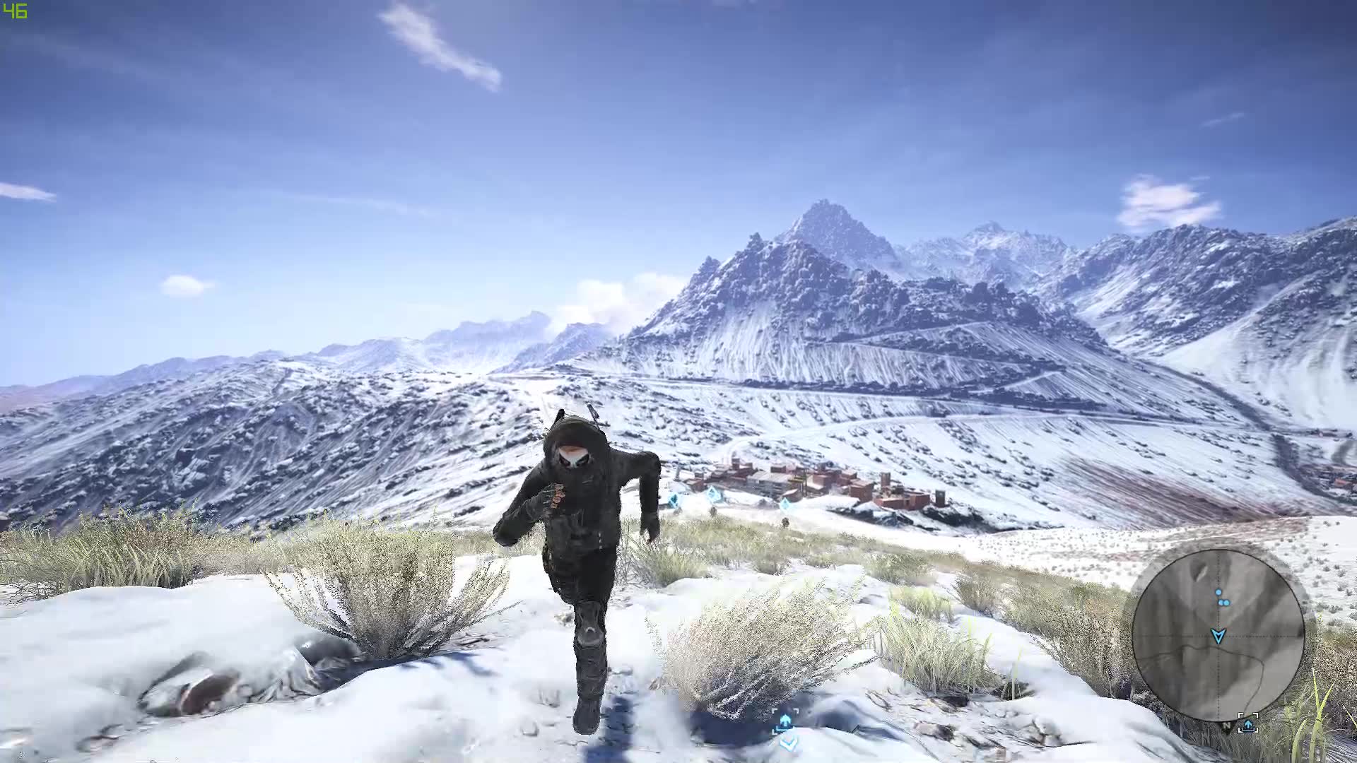 徒步奔跑雪山 幽灵行动:荒野高画质GTX960 4G显存