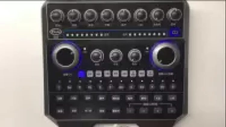 【官方教程】声佰乐 b6直播声卡套装旋钮功能及使用方法-低调音频...