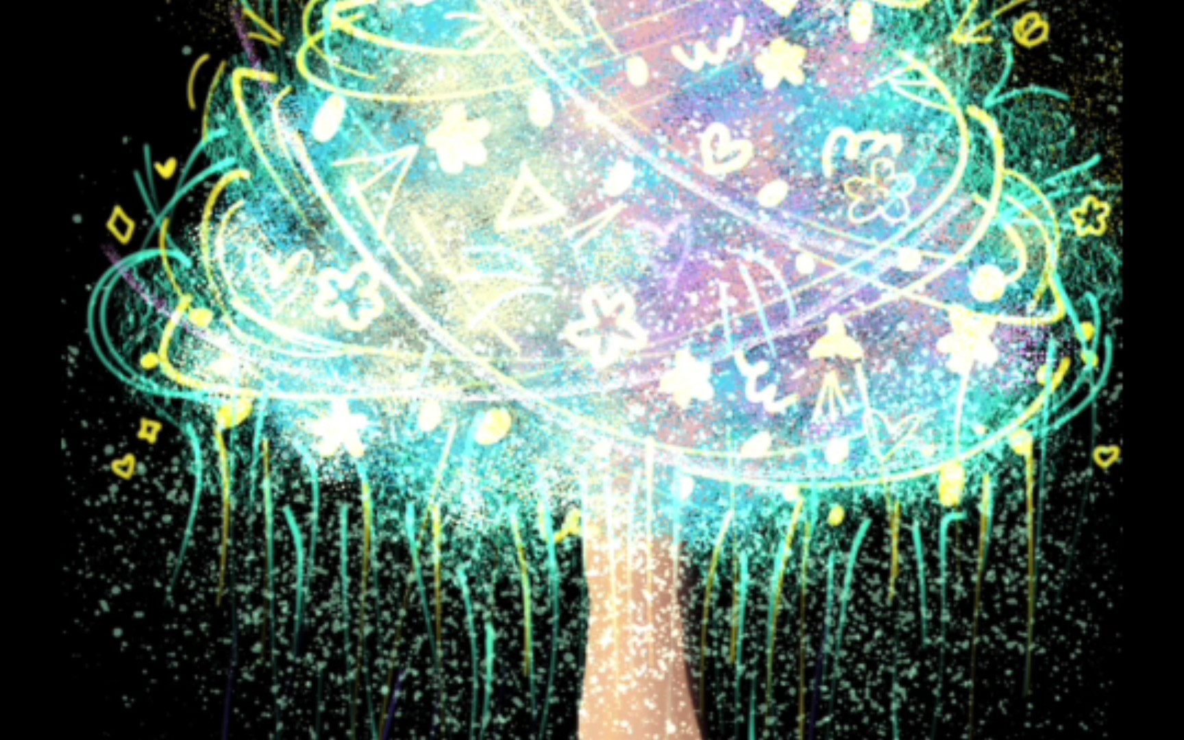 【画世界】圣诞树教程