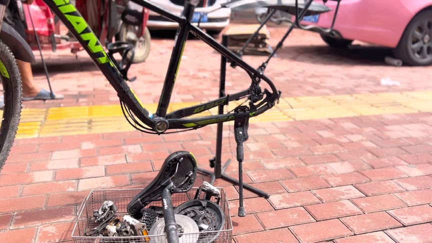 捷安特ATX830 山地车保养