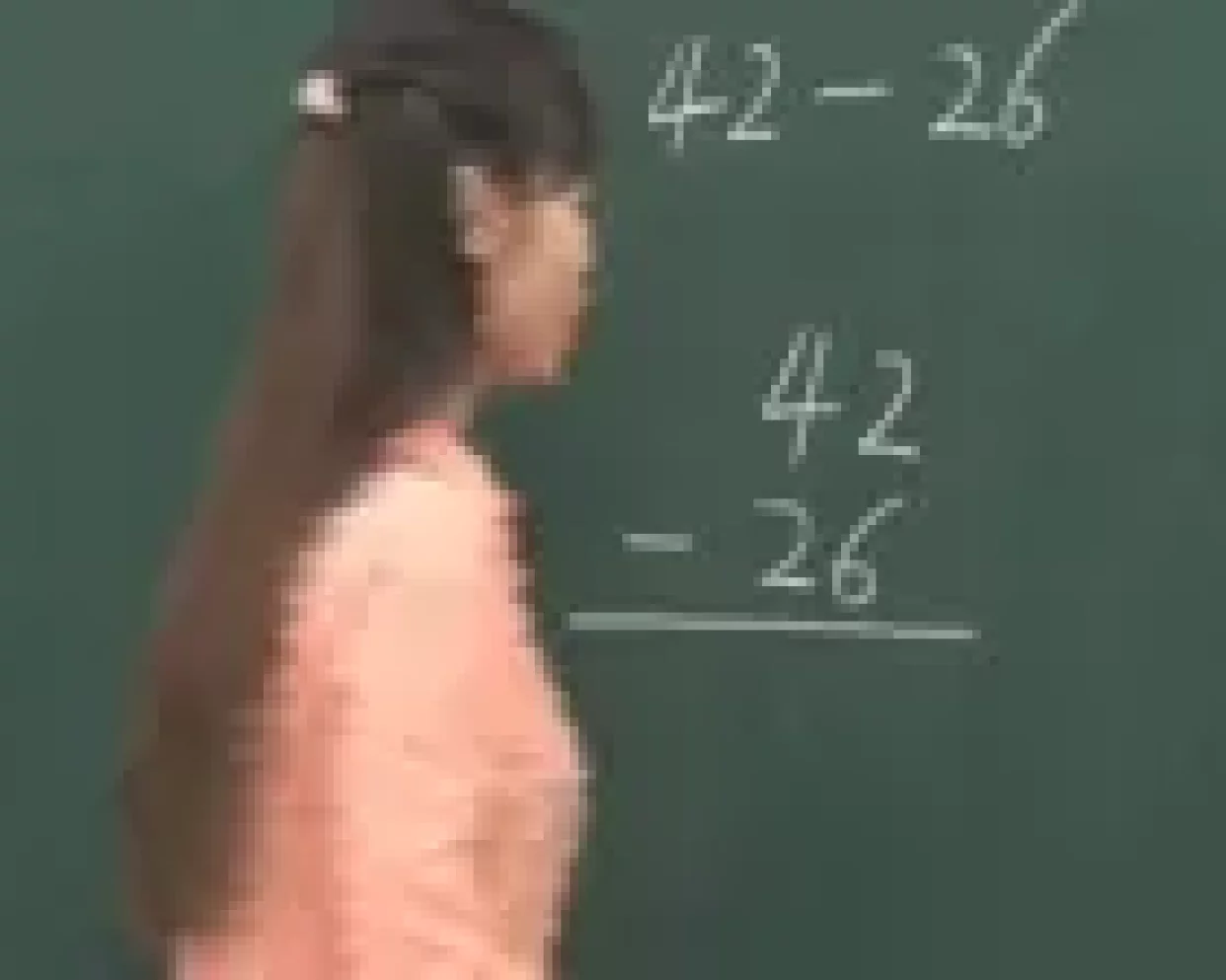 ...章《大海边——100以内的加减法(二)》两位数减两位数的退位减法