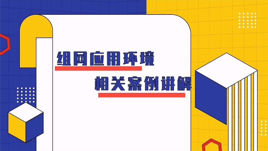 组网应用环境及相关案例讲解