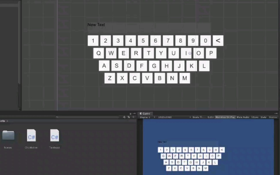 unity2d简易虚拟按键