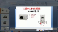 三菱PLC通讯控制变频器（RS485通讯）