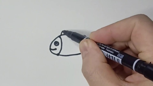 怎么画一条鱼?简单好看的小鱼简笔画教程来了