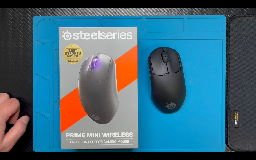 赛睿PRIME MINI WIRELESS皮王无线游戏鼠标开箱 拆解 测评视频。