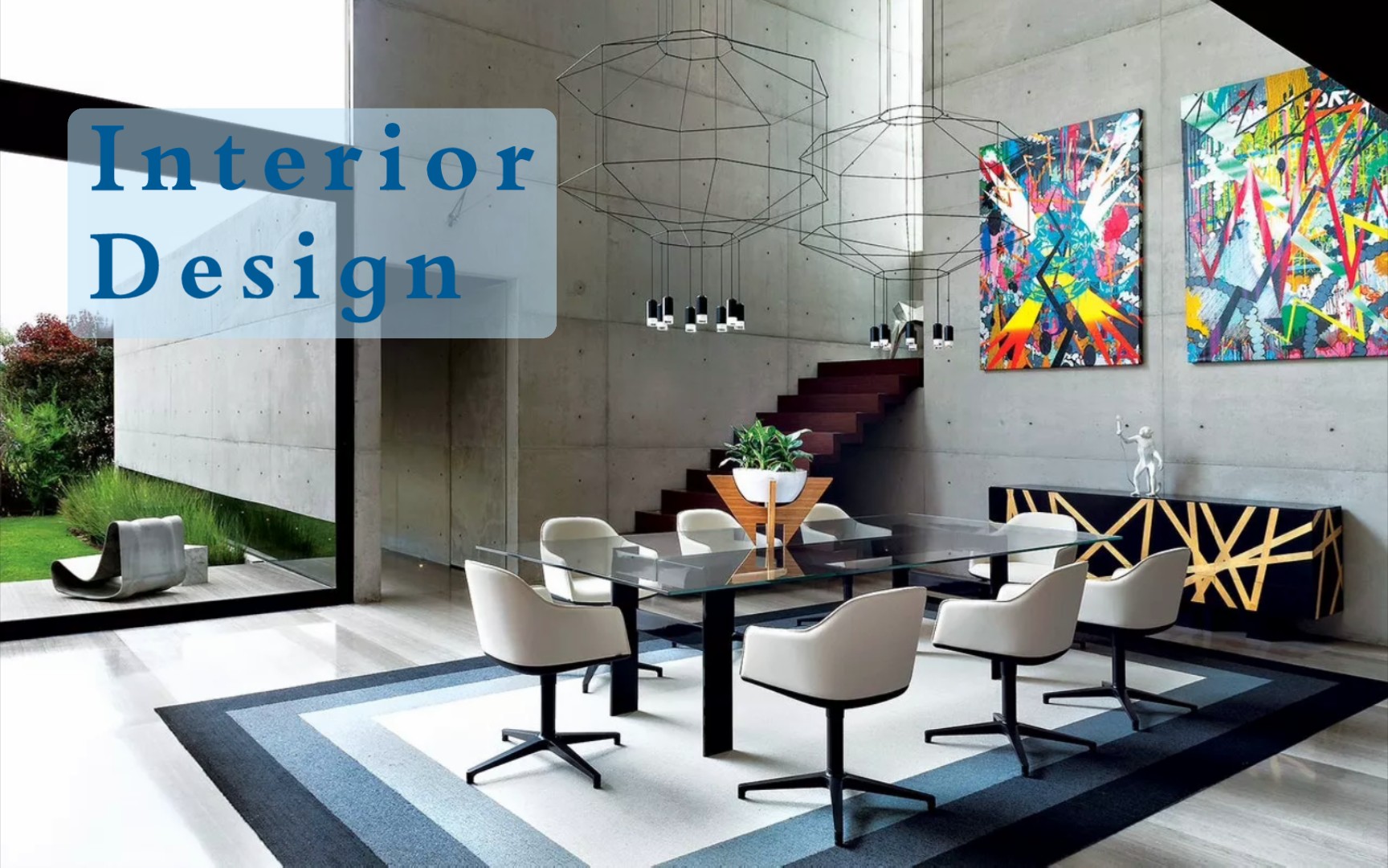 充满艺术感的家装设计 让豪宅从“混凝土”变为“家”