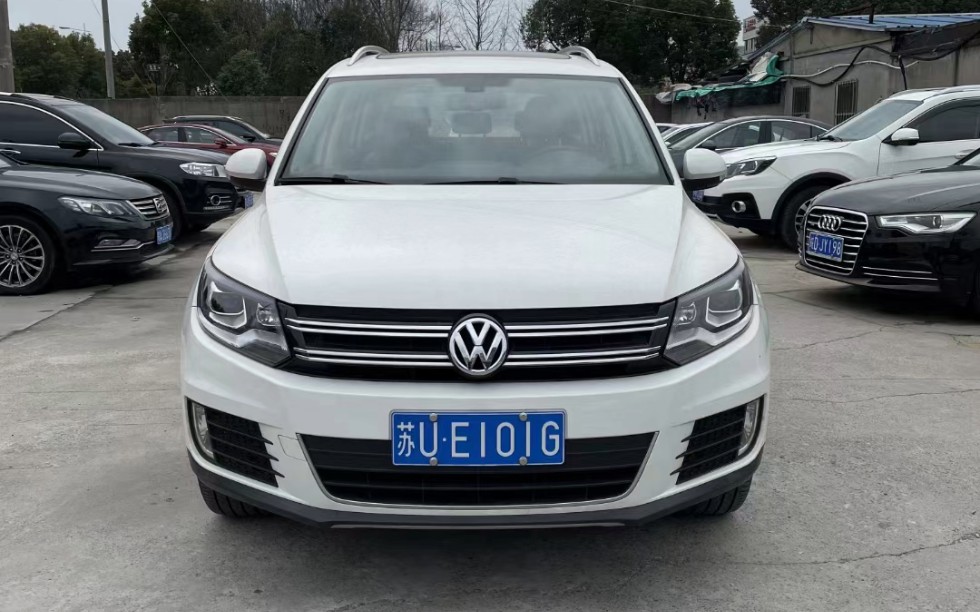 拿下16年大众途观,1.8T豪华,外白内黑,一键启动,电动座椅,全景天窗,多...