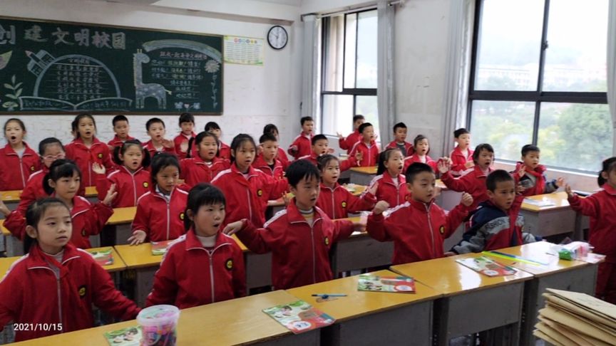 一学就会,一跳就对#学生手指操
