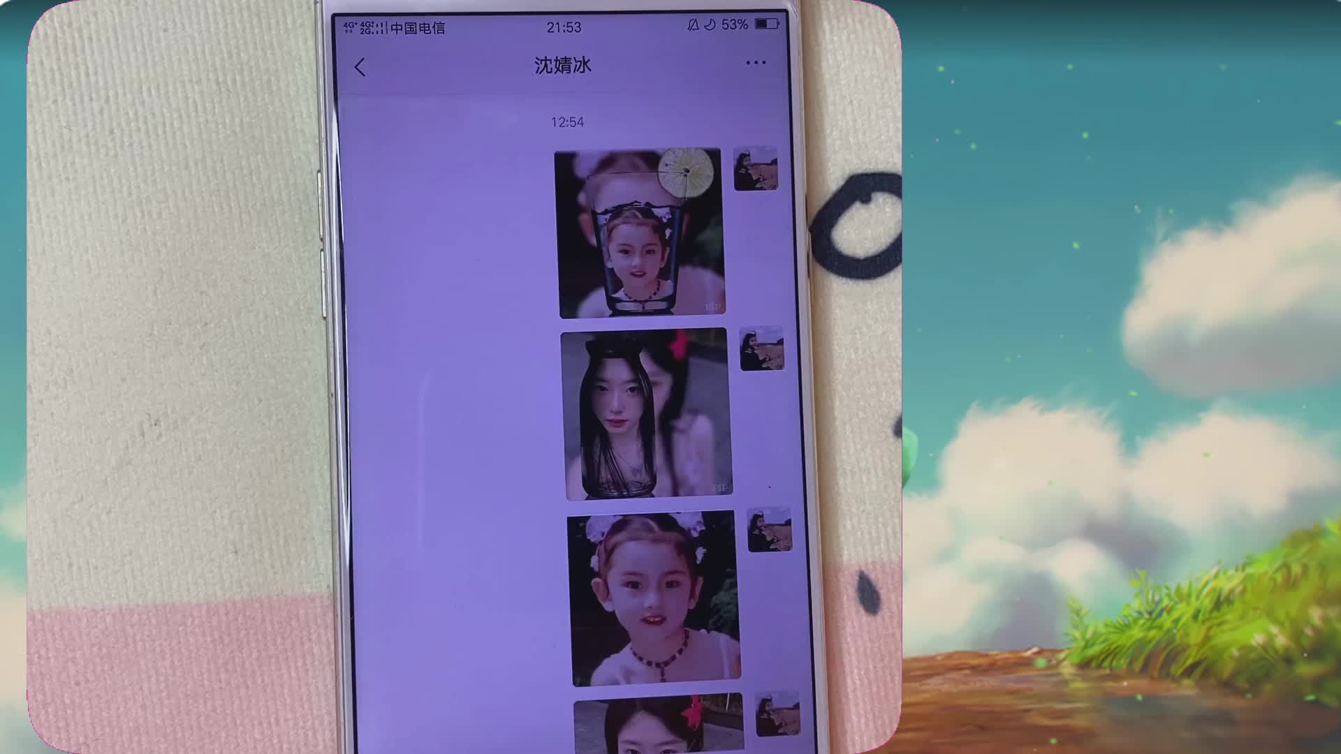 教你设置微信双头像,看着是一张,打开却是另外一张