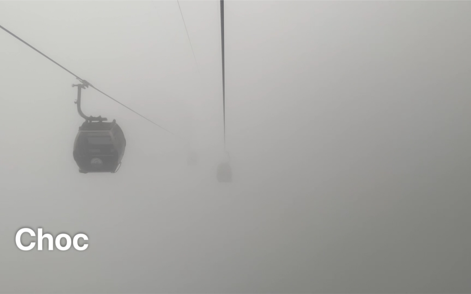 张家界天子山索道(下山)【视频2x倍速处理,我们下山时已是18点了,山...