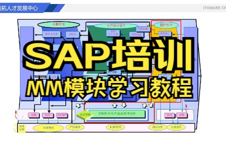 【SAP培训】|MM模块学习教程