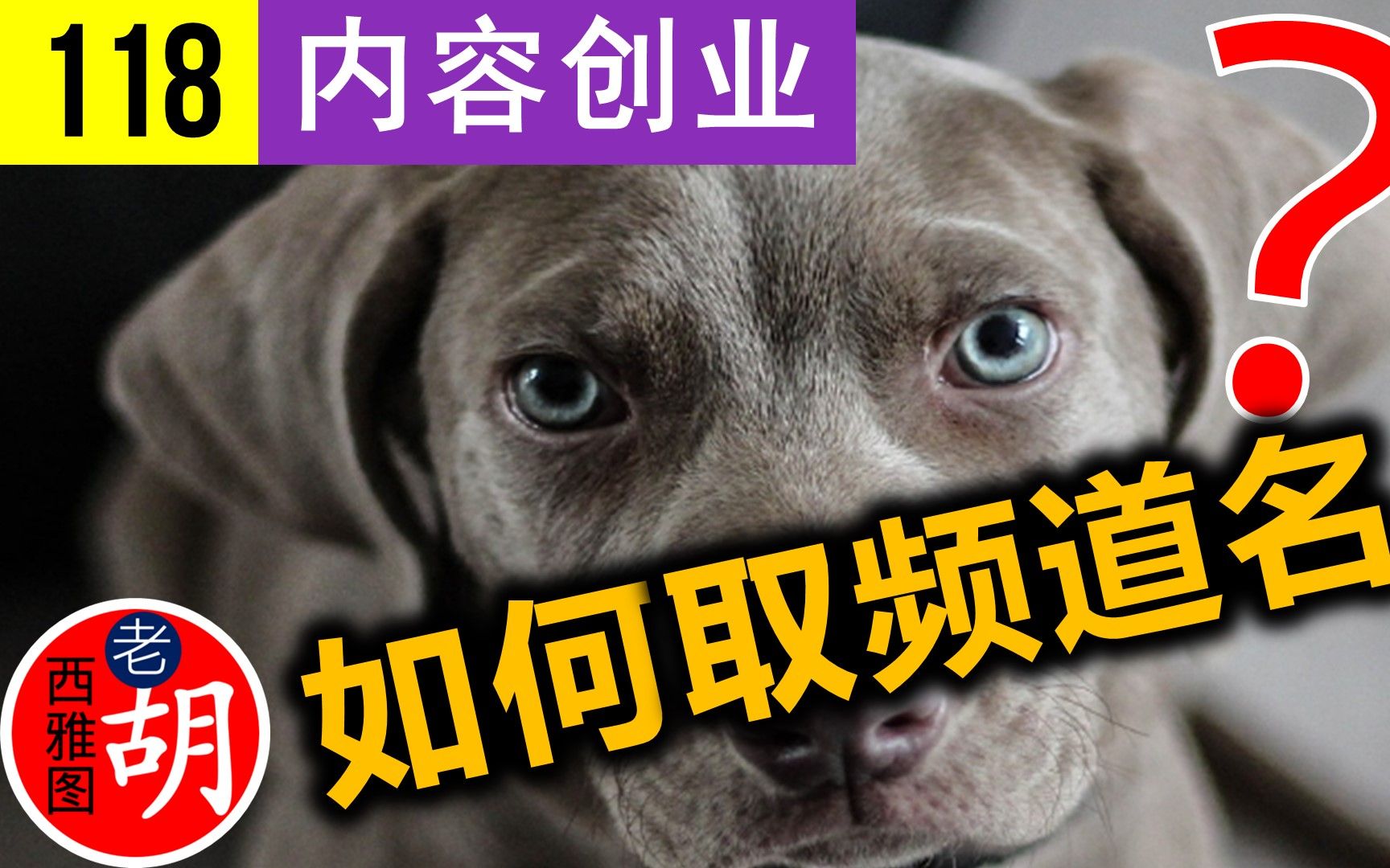 内容创业(2018): 如何给你的频道取一个好名字?