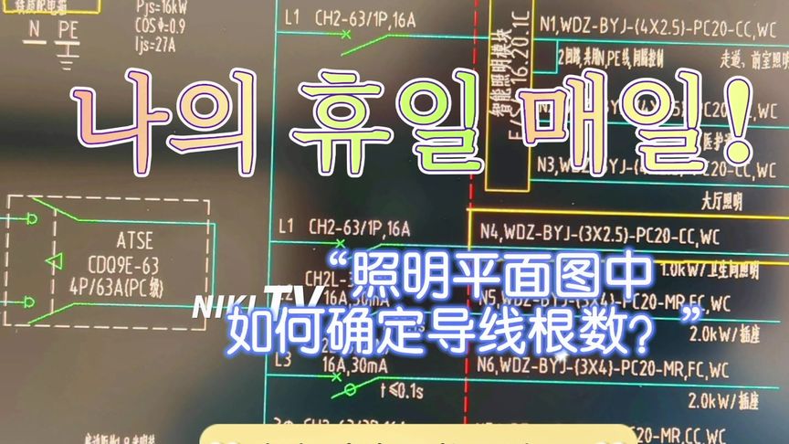 照明平面图,快速确定导线根数 #工程人 #工地 #建筑工地 #工程