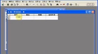 access建表