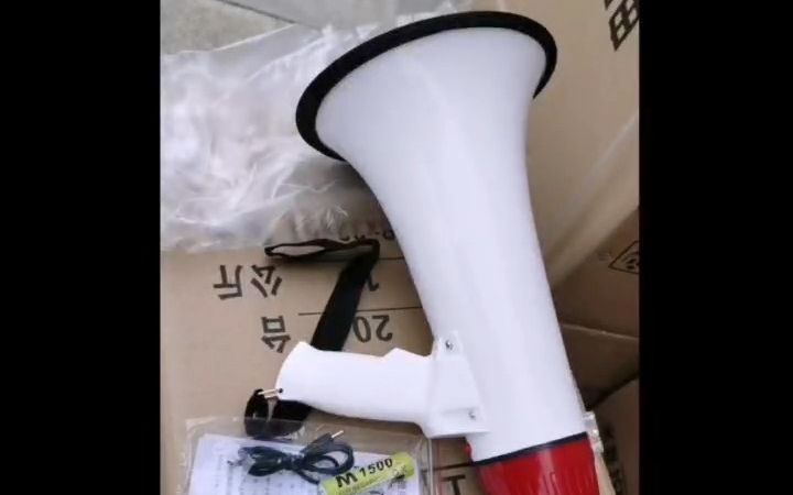 大功率手持喊话扩音器 超长录音手持防爆喊话器 防爆喊话喇叭宣传