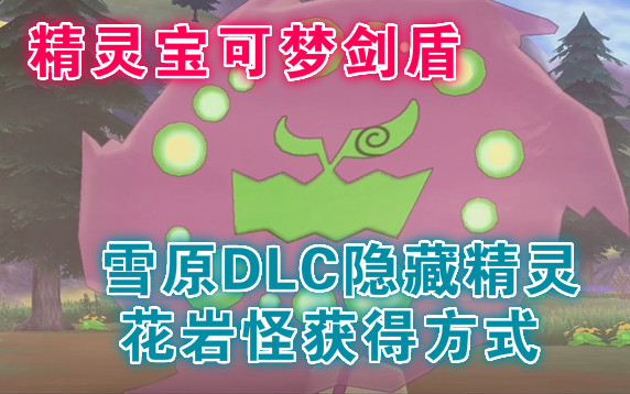 【精灵宝可梦剑盾DLC】隐藏精灵&花岩怪获得方式